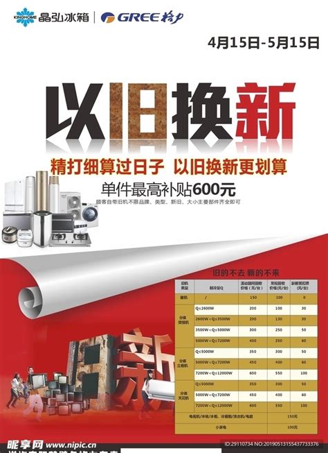以旧换新海报设计图海报设计广告设计设计图库昵图网