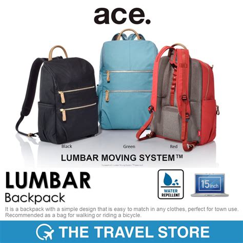 Ace Lumbar Backpack Lumbar Moving System™ Ace5960x0x กระเป๋าเป้