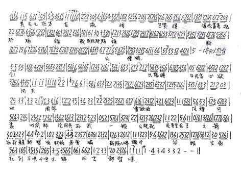见灵堂不由人珠泪满面2 京剧 京剧谱评剧谱越剧谱 简谱