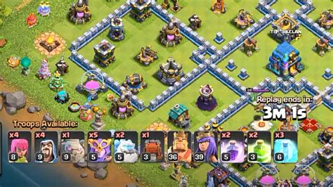 A Perfect Super Witch Army For Th12 Clash Of Clans Youtube