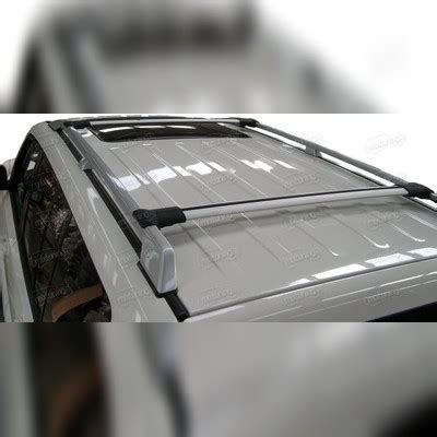 Поперечины на рейлинги аэродинамические, серия Diamond (серые) для ...