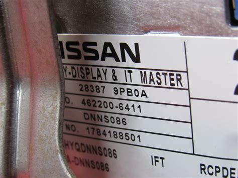 16 20 Infiniti Qx60 Qx80 Screen Navigation Radio Display Receiver Head Unit 7815 Importapart