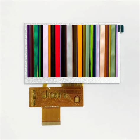 TFT X High Brightness Nits RGB Interface Store Orient Display