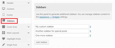 Sidebars Gridlove Wordpress Theme Documentation Meks