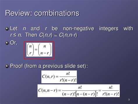 PPT Binomial Coefficients PowerPoint Presentation Free Download ID