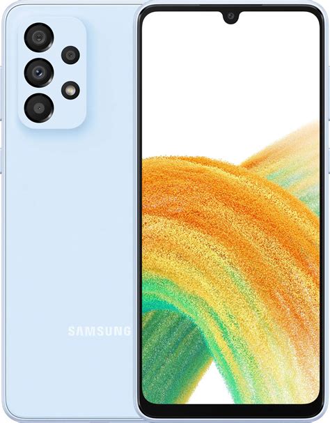 Смартфон Samsung Galaxy A33 5G, 6GB, 128GB, Awesome Blue - SM ...