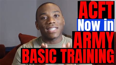 Acft Now In Army Basic Training Youtube