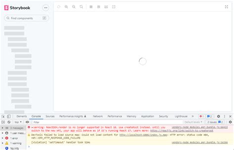 React 18 Createroot Supports · Issue 18045 · Storybookjsstorybook