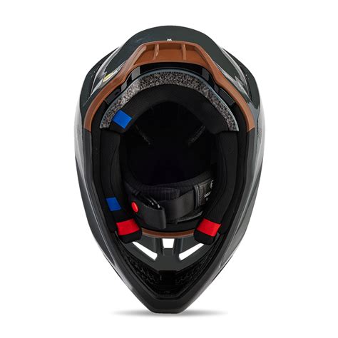 Fox V Rs Carbon Solid Helmet Mips Ce Dark Shadow Tracktion Motorcycles