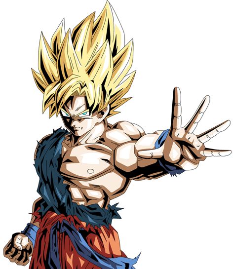 Goku Ssj Render 8 By Gomlim On Deviantart