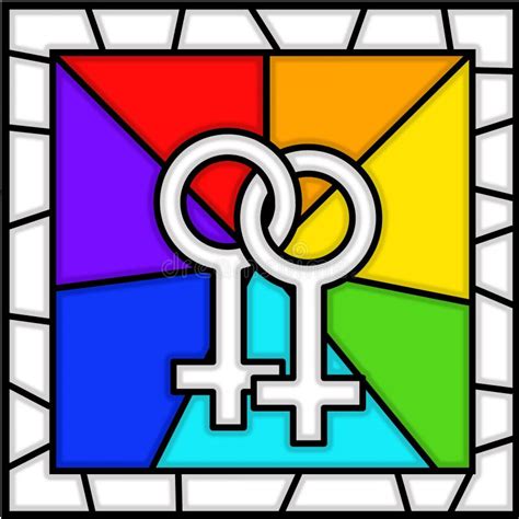 玻璃女同性恋的lgbt弄脏了符号 库存例证 插画 包括有 彩虹 绿色 快乐 恋人 弄脏 妇女 10872422