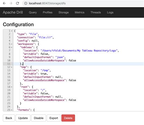 Mining Your Tableau Logs With Apache Drill By Tamas Foldi
