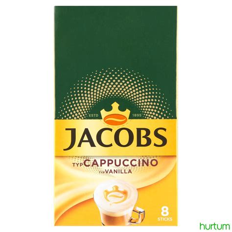 Jacobs Cappuccino Vanilla Rozpuszczalny Napój Kawowy 120 G 8 X 15 G W