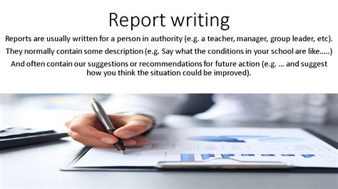 Grade Report Writing