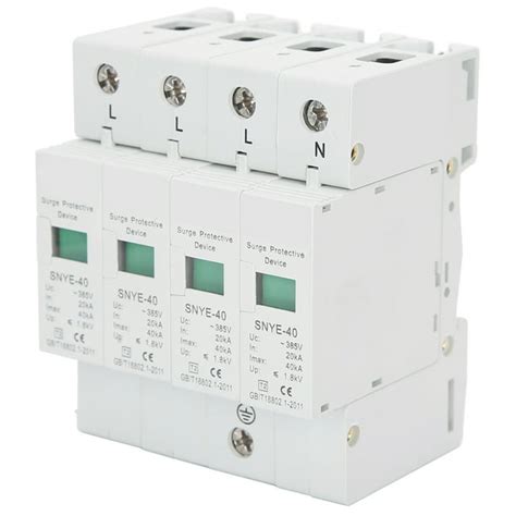 Dispositivo De Protección Contra Sobretensiones 4p Antithunder