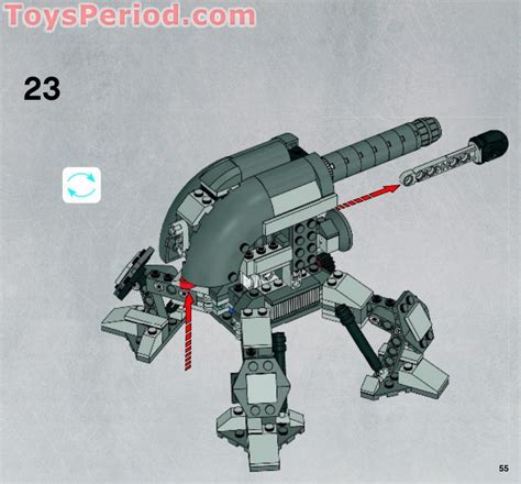 Lego Battle For Geonosis Instructions And Parts List