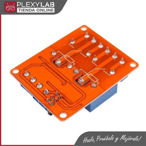 módulo relé relay de 5v 2 canales para arduino raspberry pi en venta