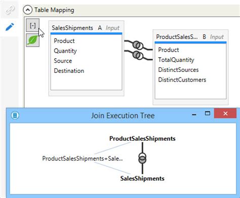 Table Mapping Using Joins