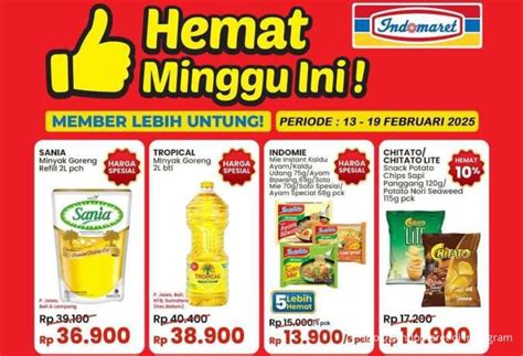 Promo Minyak Goreng Di Indomaret Berakhir Besok Sania Tropical Hemat