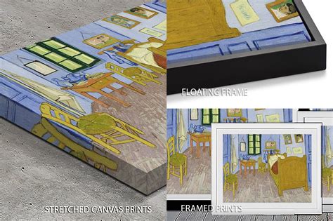 Van Goghs Bedroom In Arles Best Prints Online Blue Horizon Prints Au