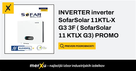 Inverter Inverter Sofarsolar 11ktl X G3 3f Sofarsolar 11 Ktlx G3
