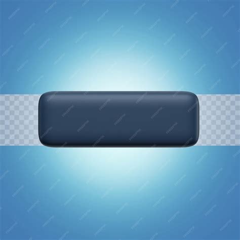 Premium Psd 3d Render Illustration Mathematical Minus Sign