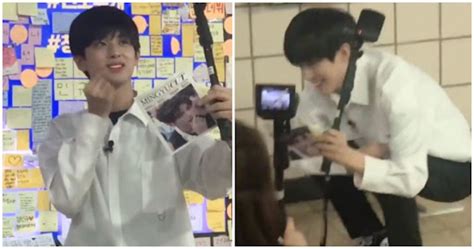 Produce X 101 Kim Minkyu Tried His Best To Look Cute For His Selfies Until Reality Hit Him