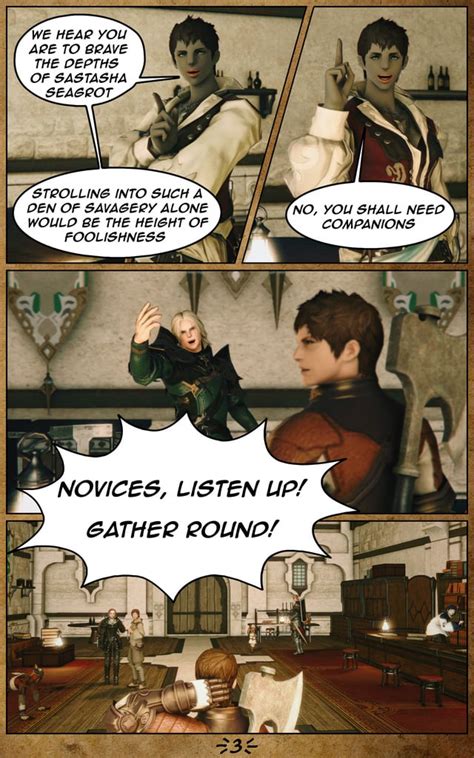 Gpose Comic Duty Support R Ffxiv