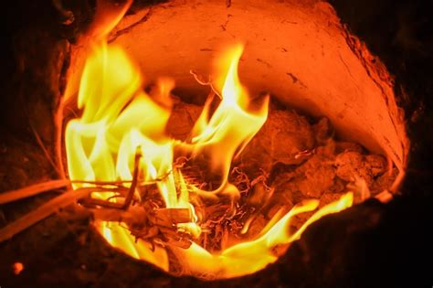 Premium Photo Translucent Fire Flames And Sparks Lights On A Black