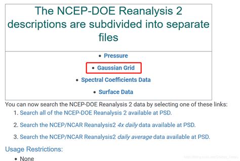全球气象数据下载总结 Cru数据，era数据andncep 2数据cru数据下载 Csdn博客