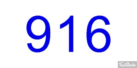 916 Number Animated  Logo Designs