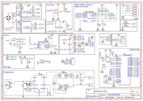 arduino 5 in 1 multimeter diy circuit and schematic
