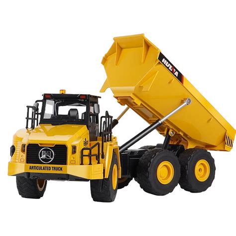 Huina Articulated Remote Control Dump Truck Large Charging Electric