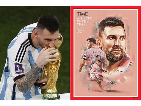Lionel Messi Dinobatkan Sebagai Atlet Terbaik Tahun Ini Versi Majalah