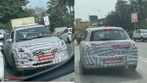New Gen Maruti Swift परीक्षण के दौरान सामने आई
