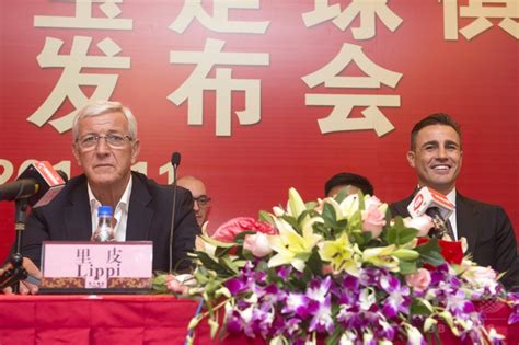 カンナバーロ氏が広州恒大の新指揮官に、リッピ氏は「監督」として留任 写真2枚 国際ニュース：afpbb News