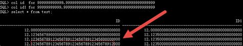 Oracle 中number类型默认的精度和scale问题 潇湘隐者 博客园