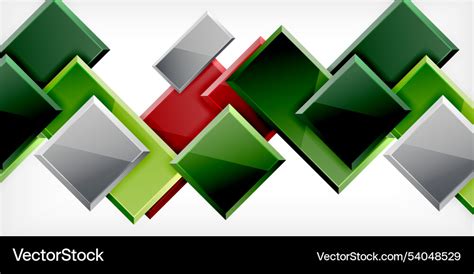 Colorful Squares And Rectangles Royalty Free Vector Image