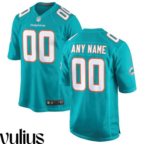 Dolphins Custom Jersey Turbo Green Mens Jersey Game Custom Jersey