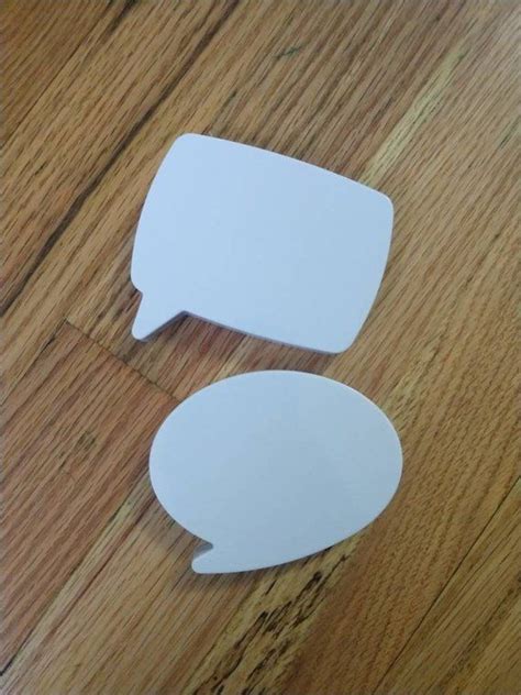 Speech Bubble Magnet Thought Bubble Magnet Dry Erase Etsy Thought Bubbles Bubbles Dry