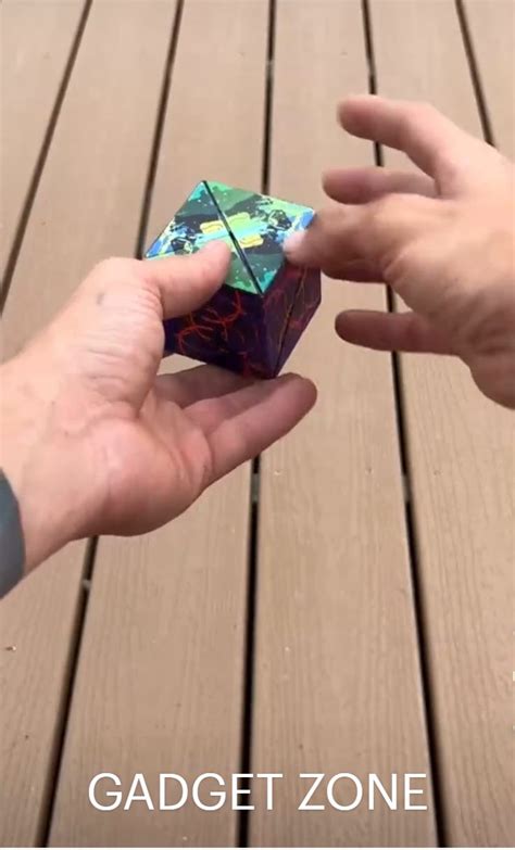 Shashibo Shape Shifting Box Award Winning Patented Fidget Cube W 36 Rare Earth Magnets