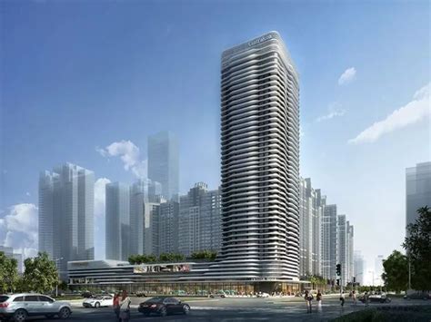 中洲中央公园商业综合体 一塔一裙楼的老城集约型创意设计