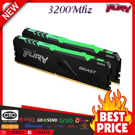 Jual Ram DDR Hyper X Fury RGB Gb X Gb Memory Longdimm PC Shopee Indonesia
