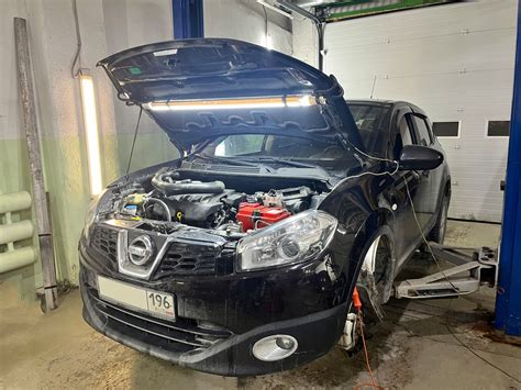 Установка предпускового подогревателя Бинар 5S на Nissan Qashqai ...