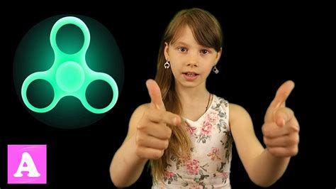 СВЕТЯЩИЙСЯ СПИННЕР | FLUORESCENCE SPINNER | ТОВАРЫ ДЛЯ ДЕТЕЙ | VLOG ...