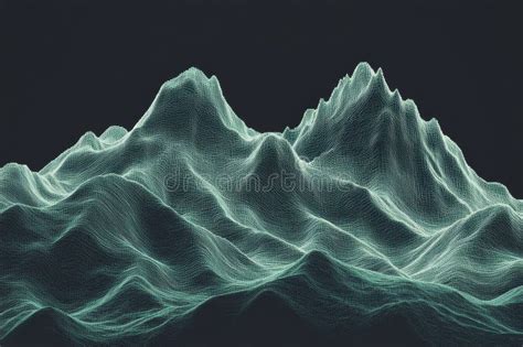 dynamic digital space environment with pixelated wave patterns and