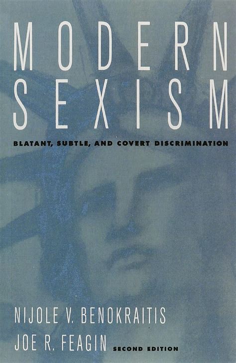 Modern Sexism Blatant Subtle And Covert Discrimination