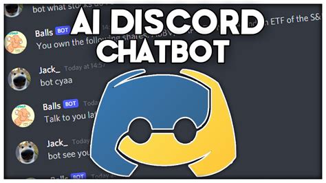 how to make an ai chat bot with discord py 2022 youtube tutorial