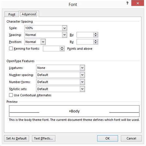 Letter And Word Spacing Decreases In Word 2010 Super User