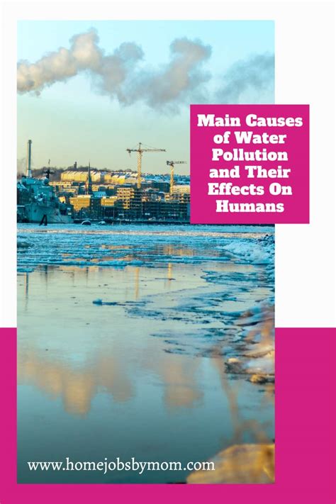 Main Causes Of Water Pollution And Their Effects On Humans